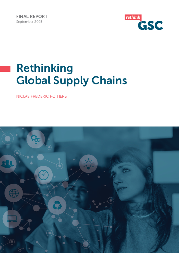 Rethinking Global Supply Chains - Kiel Institute